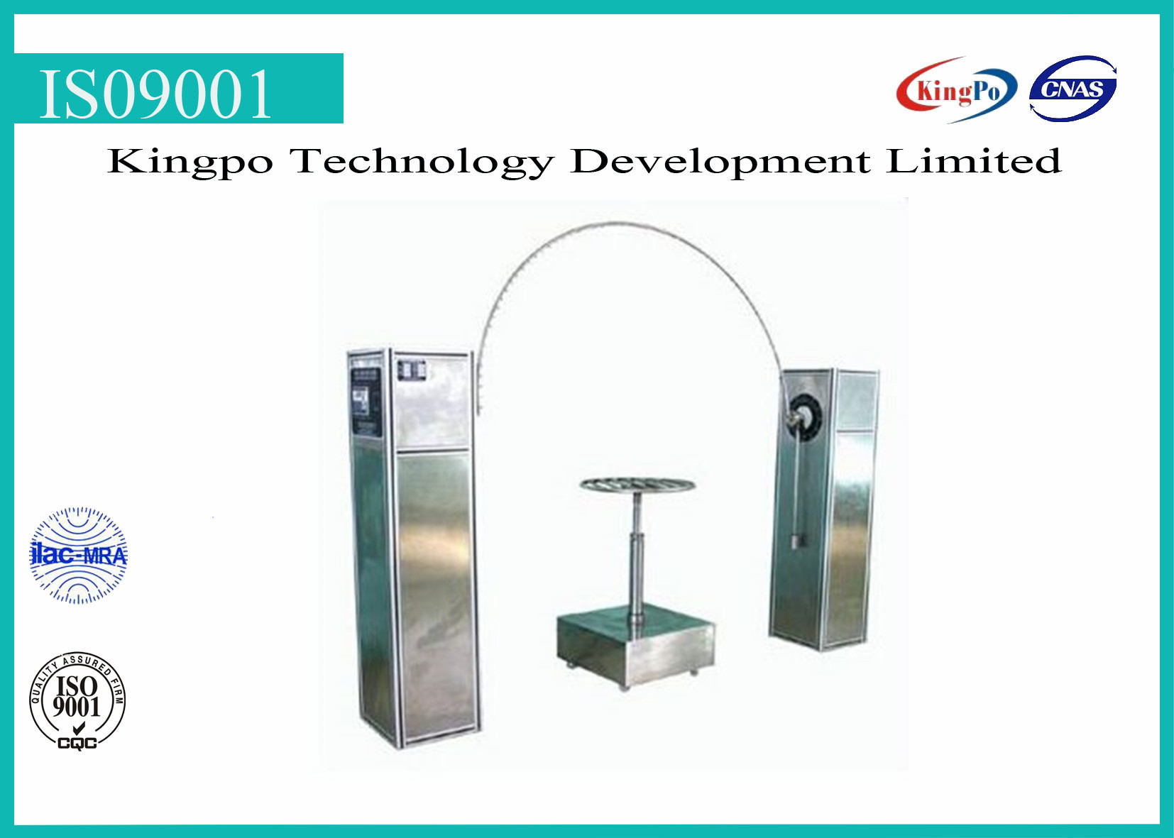 IEC 60529 IP 시험 장비 전류를 고주파로 변환시키는 관 검사자 IPX3/IPX4